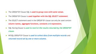 SQL-AGG-FUN.pdfiiiijuyyttfffgyyuyyyyyhhh | PPT