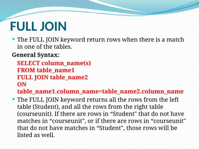 SQl data base management and design | PPT