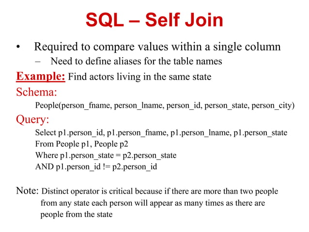 SQL Data Manipulation Language presentation | PPT