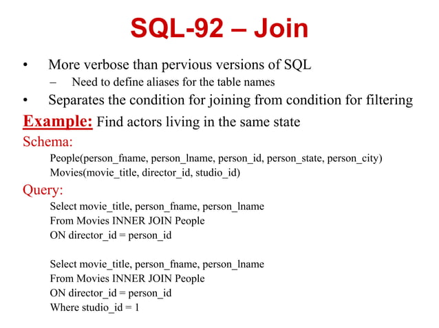 SQL Data Manipulation Language presentation | PPT