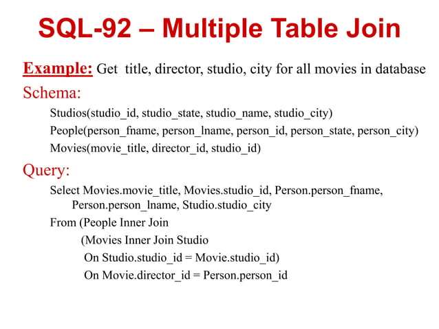 SQL Data Manipulation Language presentation | PPT