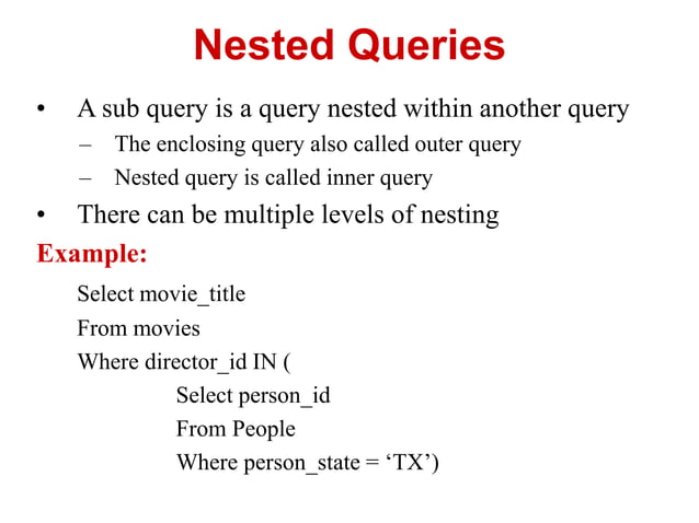 SQL Data Manipulation Language presentation | PPT