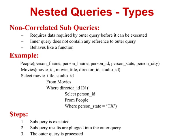 SQL Data Manipulation Language presentation | PPT