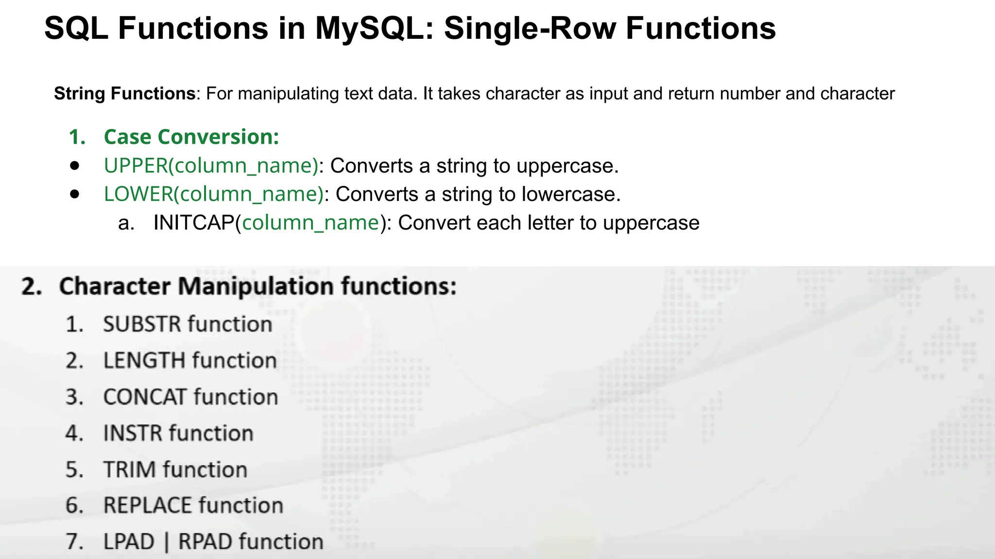 SQL- joins.pptx perform calculations, manipulate data | PPTX