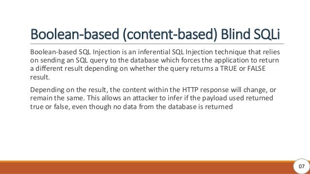 Sql Injection Implementation And Prevention