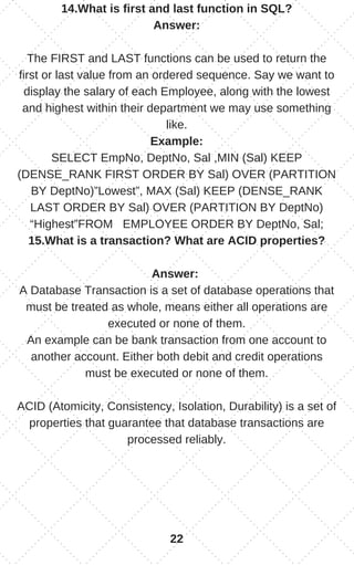 Sql interview-book | PDF