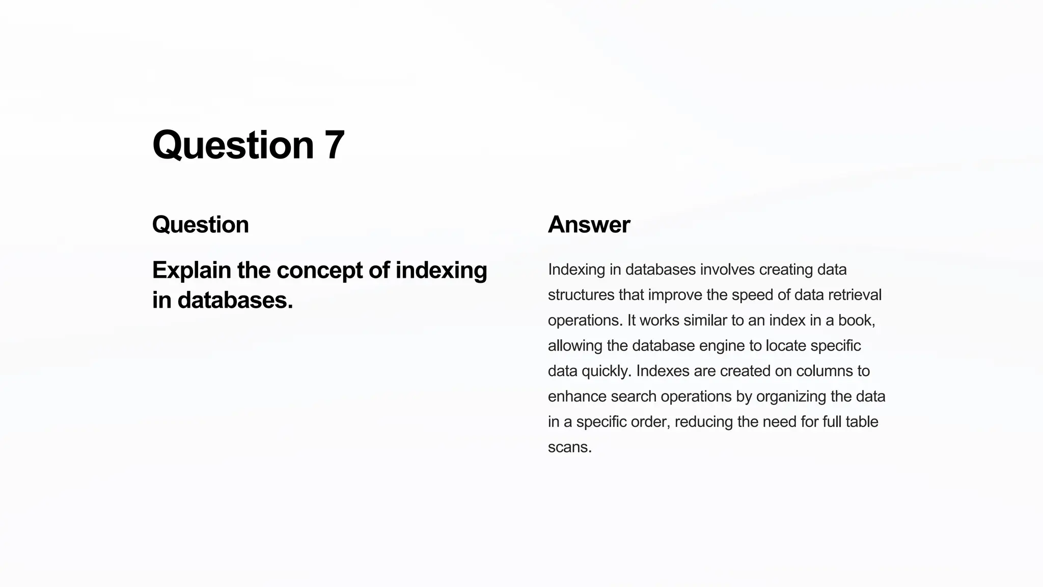 SQL Interview Questions and Answers for Business Analyst | PPTX