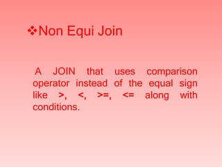 SQL JOINS- Reena P V | PPTX