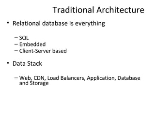 SQL/NoSQL How to choose ? | PPT