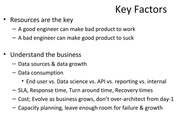 SQL, NoSQL, BigData in Data Architecture | PPT