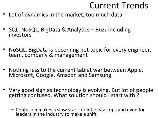 Sql Nosql Bigdata In Data Architecture Ppt