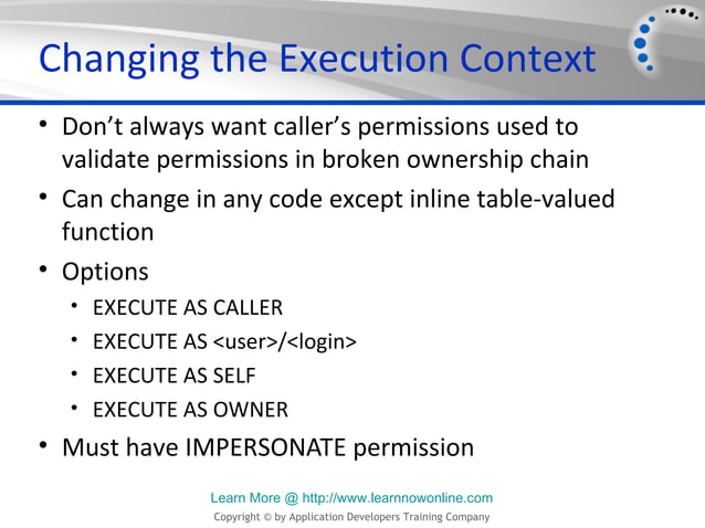 SQL: Permissions and Data Protection | PPT