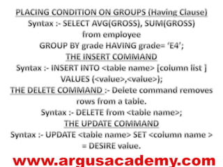 Sql query | PPT