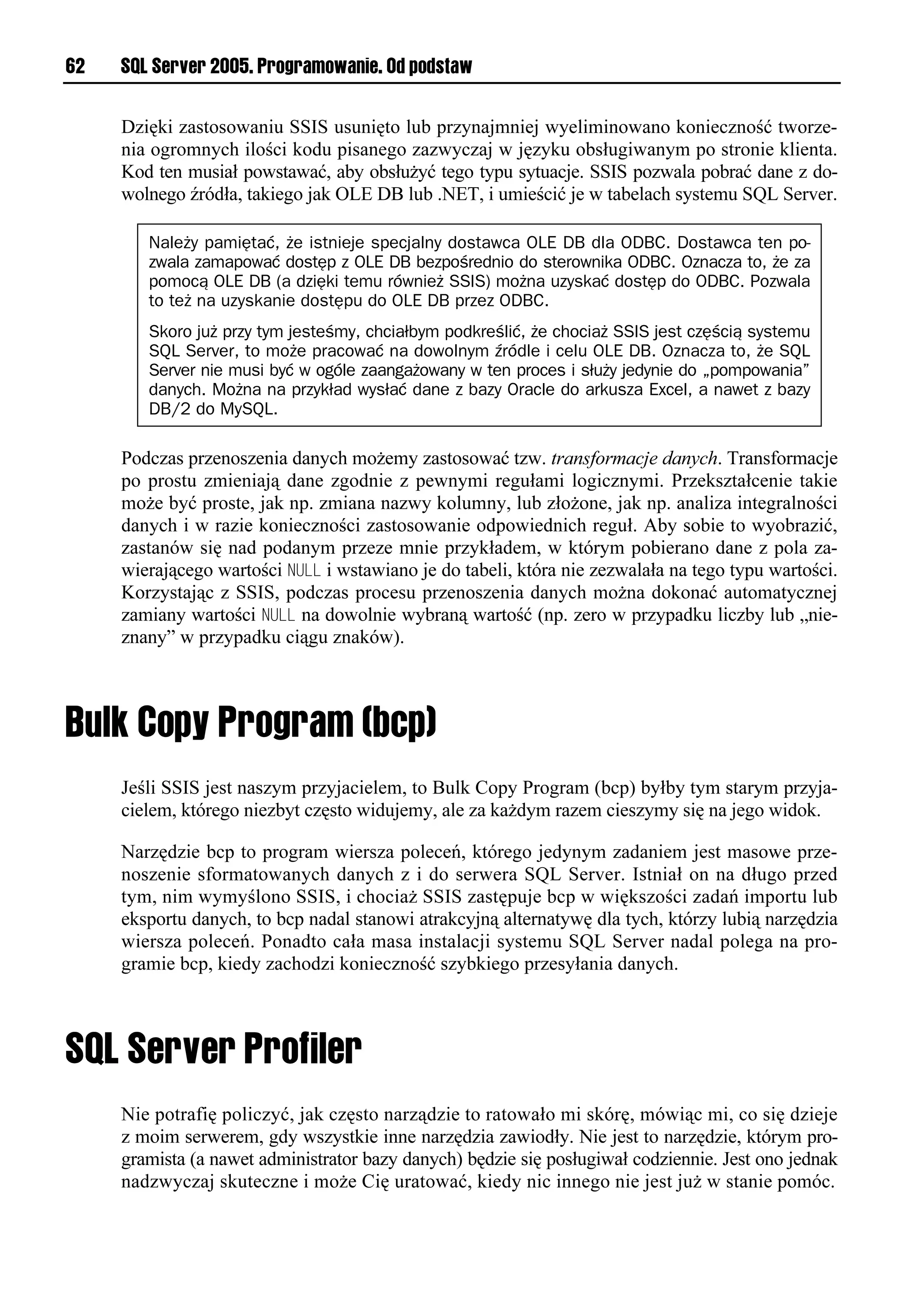 SQL Server 2005. Programowanie. Od podstaw | PDF