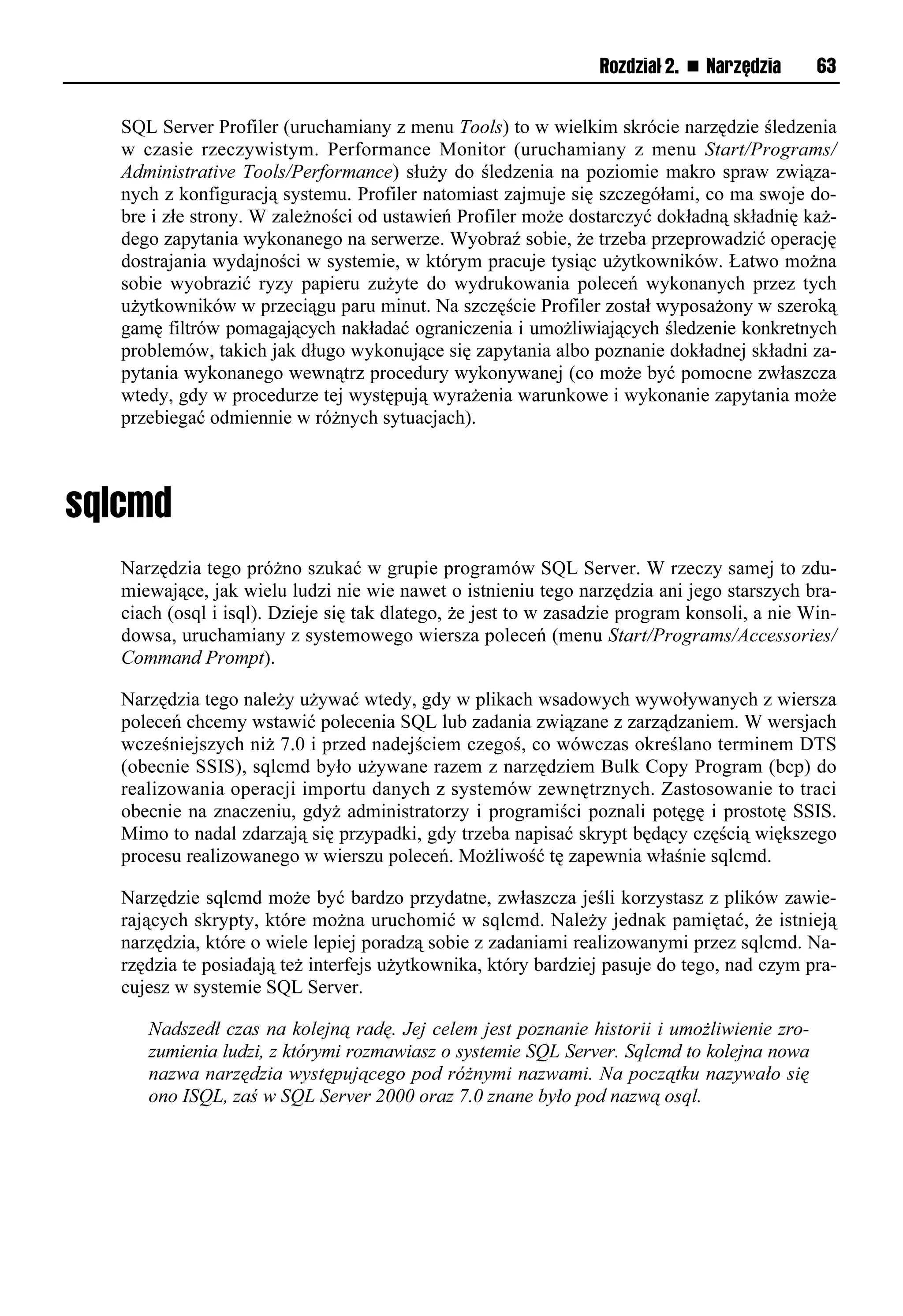 SQL Server 2005. Programowanie. Od podstaw | PDF