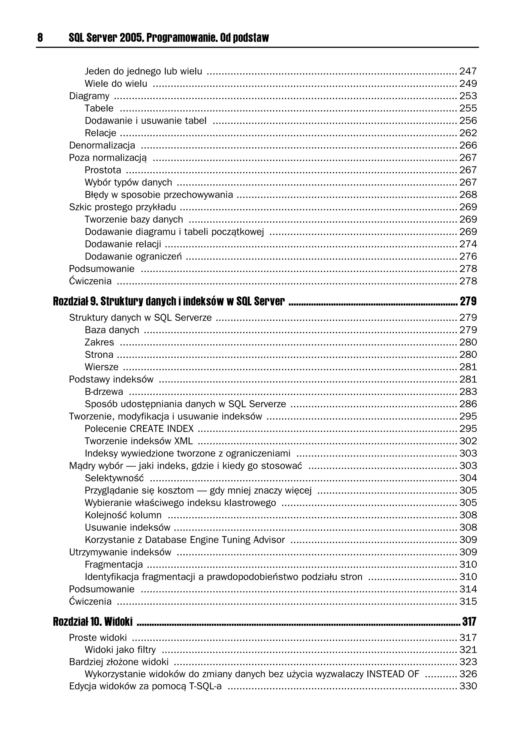 SQL Server 2005. Programowanie. Od podstaw | PDF