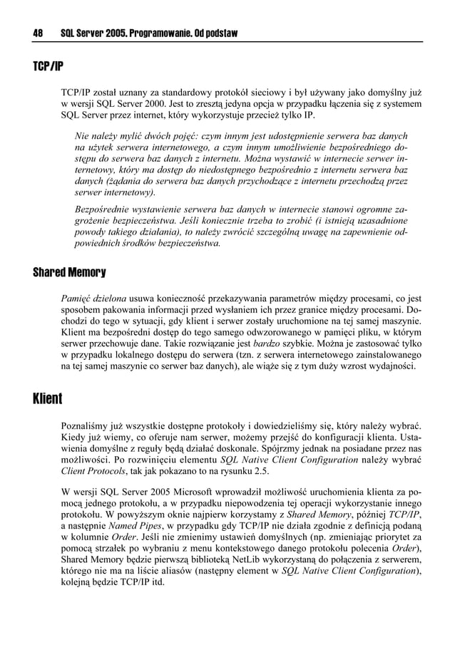 SQL Server 2005. Programowanie. Od podstaw | PDF