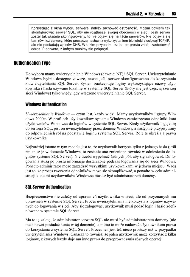 SQL Server 2005. Programowanie. Od podstaw | PDF