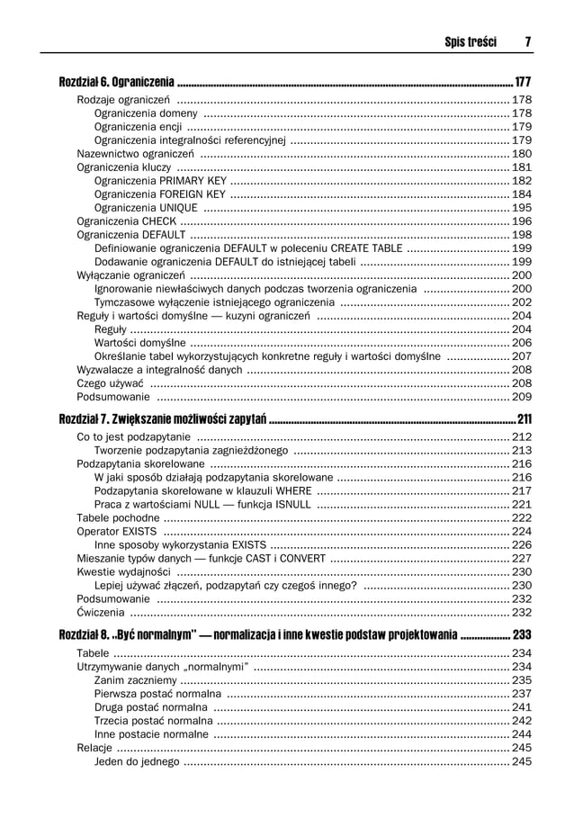 SQL Server 2005. Programowanie. Od podstaw | PDF