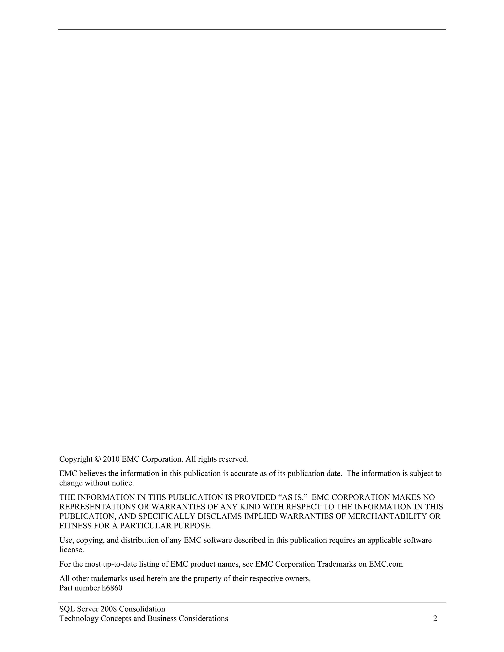 SQL Server 2008 Consolidation | PDF