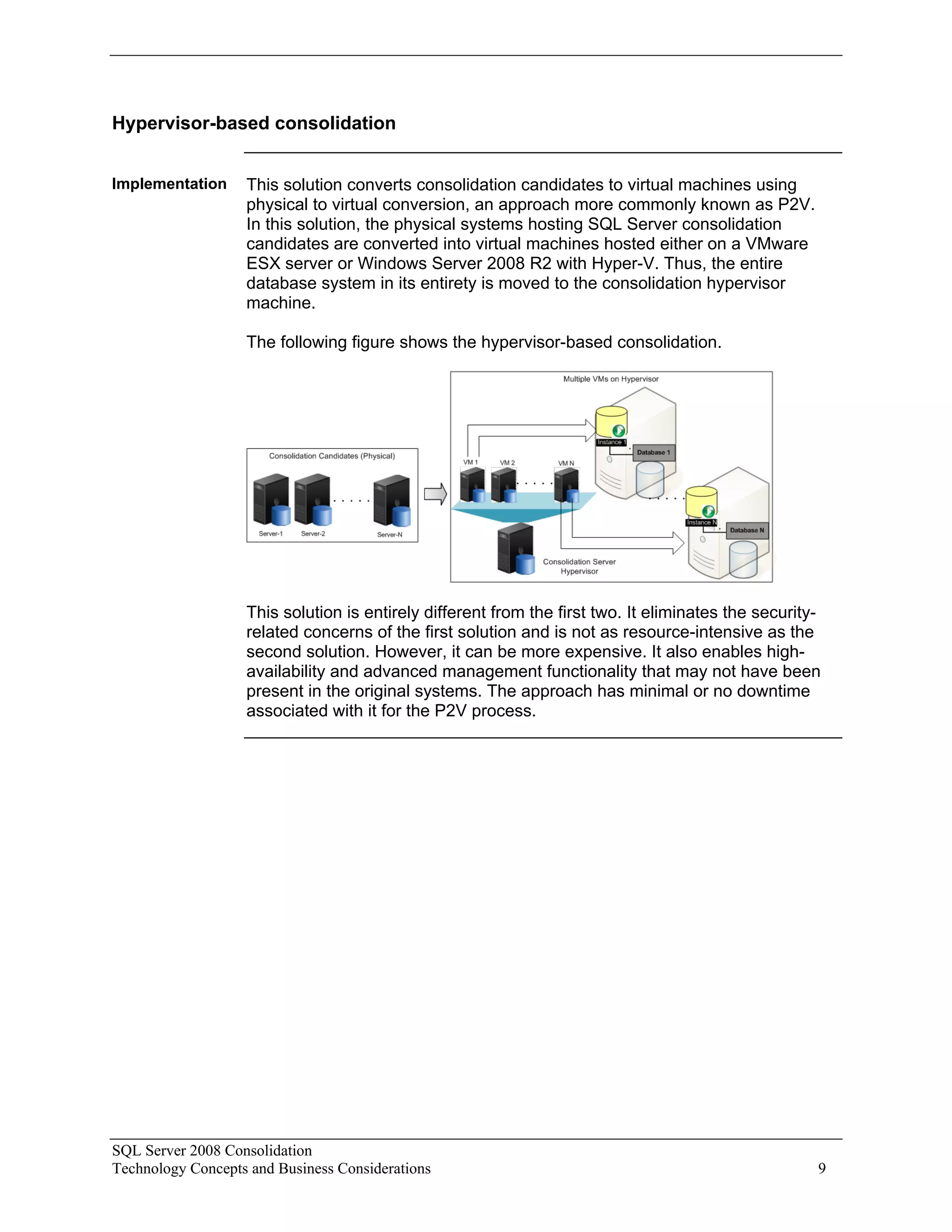 SQL Server 2008 Consolidation | PDF