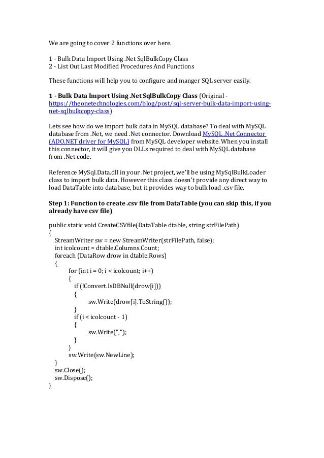 Sql Server Function Pdf