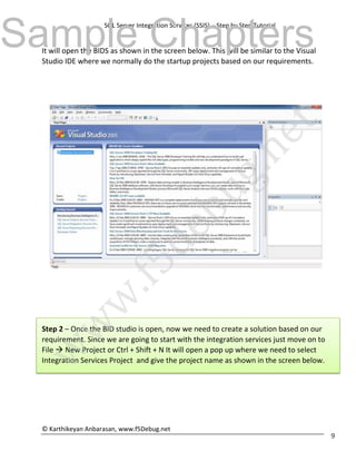 Sql server-integration-services-ssis-step-by-step-sample-chapters | PDF