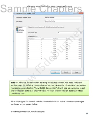 Sql server-integration-services-ssis-step-by-step-sample-chapters | PDF