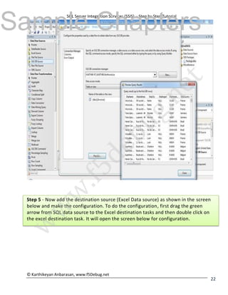 Sql server-integration-services-ssis-step-by-step-sample-chapters | PDF