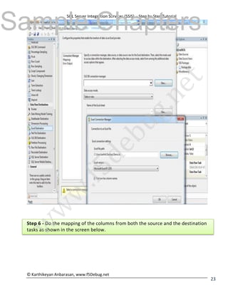 Sql server-integration-services-ssis-step-by-step-sample-chapters | PDF