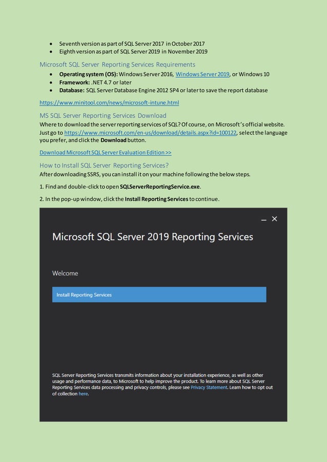Sql Server Reporting Services Pdf