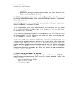 Sql server-security | PDF