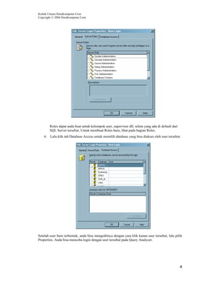 Sql server-security | PDF