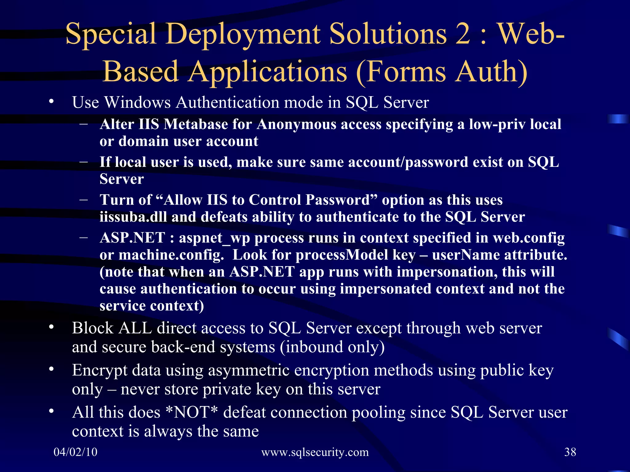SQL Server Security - Attack | PPT