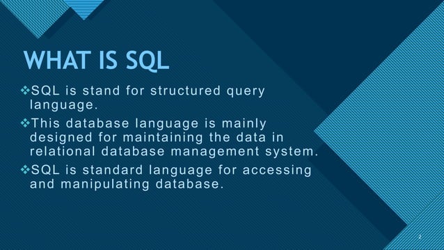 SQL-SHORT-NOTES.pptx | Databases | Computer Software and Applications