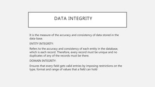 SQL: Structured Query Language | PPTX