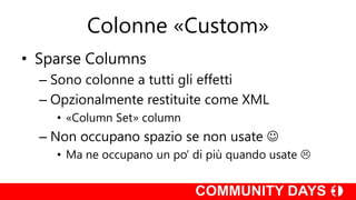 Dynamic Schema e Schemaless Tables | PPT
