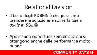 Dynamic Schema e Schemaless Tables | PPT