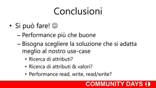 Dynamic Schema e Schemaless Tables | PPT