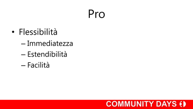 Dynamic Schema e Schemaless Tables | PPT