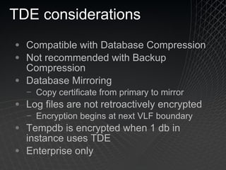 SQL Server 2008 Security Overview | PPT