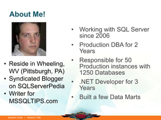 SQL Server 2008 For Developers | PPT
