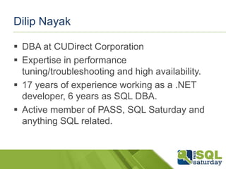 Sql 2012 always on | PPTX | Databases | Computer Software and Applications