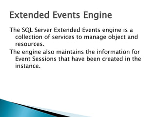 SQL 2014-Extended Event | PPT