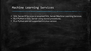 What's new in SQL Server 2017 | PPTX