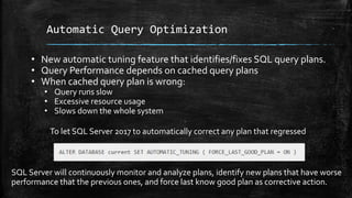 What's new in SQL Server 2017 | PPTX