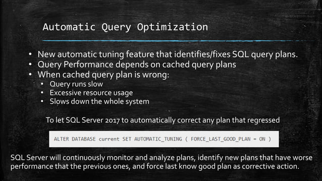 What's new in SQL Server 2017 | PPTX