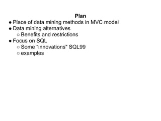 Sql 99 and_some_techniques | PDF