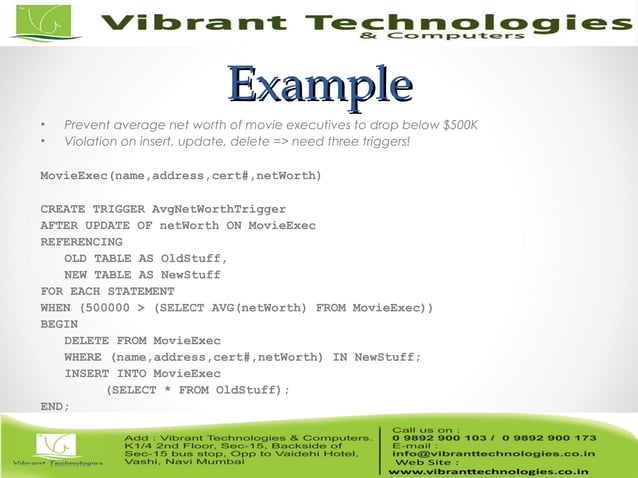 SQL- Introduction to advanced sql concepts | PPT