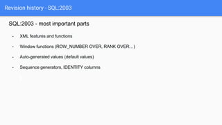 Sql analytic queries tips | PPT